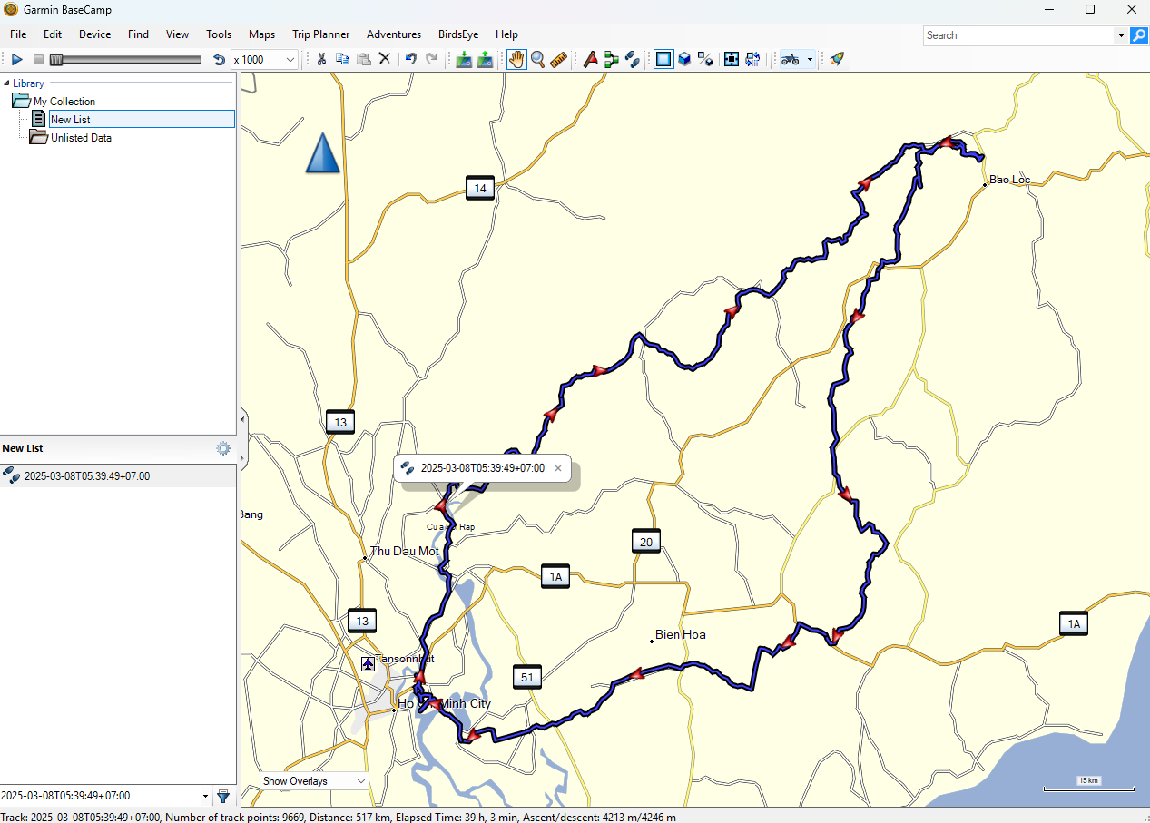 How to Edit GPX Tracks on Garmin Basecamp - gpx.guru